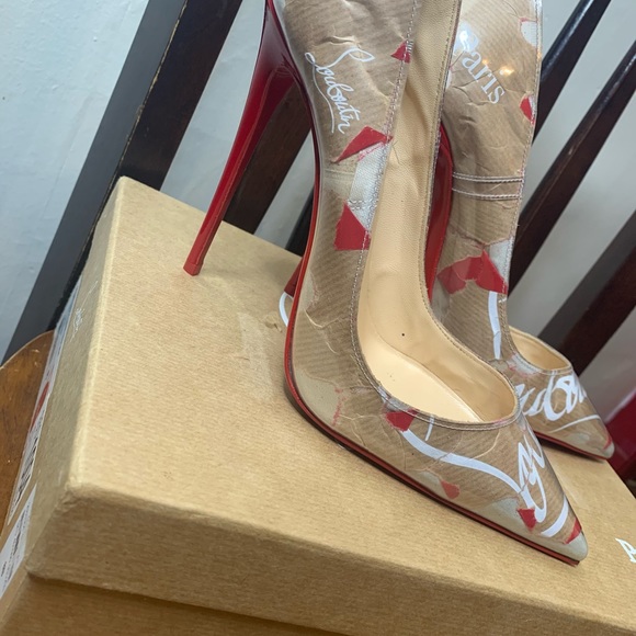 Christian Louboutin | Shoes | Authentic Red Bottoms With Much Added ...